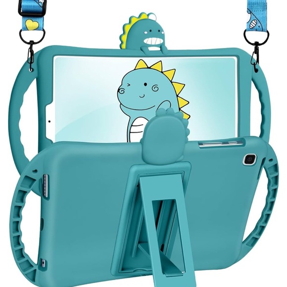 Tablets & Accessories | Kids Tablet Case With Dinosaur Design Teal For ...